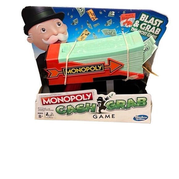 Hasbro | Toys | Monopoly Money Grab Machinegame New Unopened | Poshmark